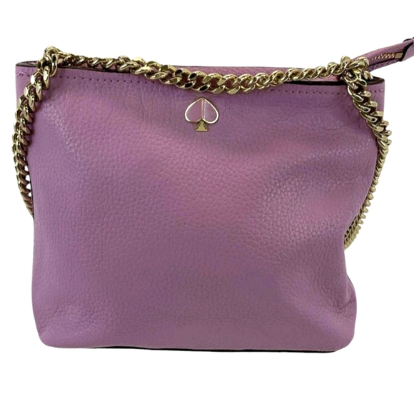 kate spade | Bags | Kate Spade Lavender Purple Leather Shoulder ...